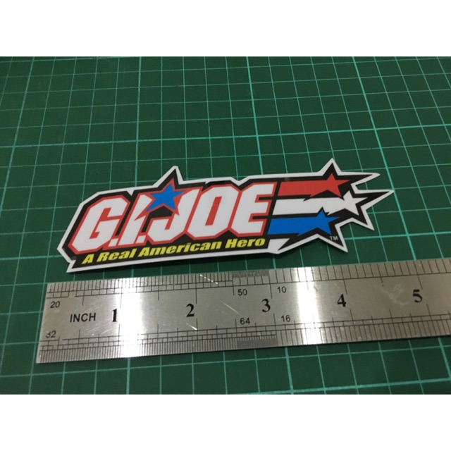 Sticker GI JOE A real american hero | Shopee Malaysia