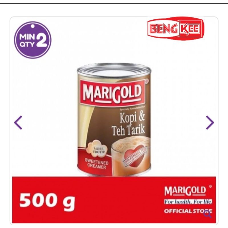 Beng kee🔥Marigold kopi ＆teh tarik krimer 500gm🔥 | Shopee Malaysia