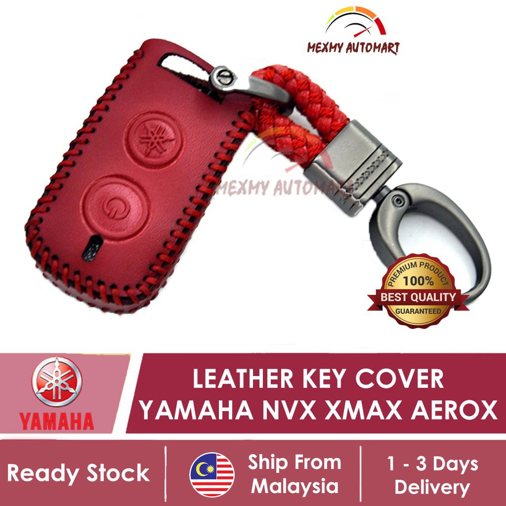 nvx. [NEW] Yamaha NVX XMAX AEROX Remote Key Leather Case Cover Kunci ...