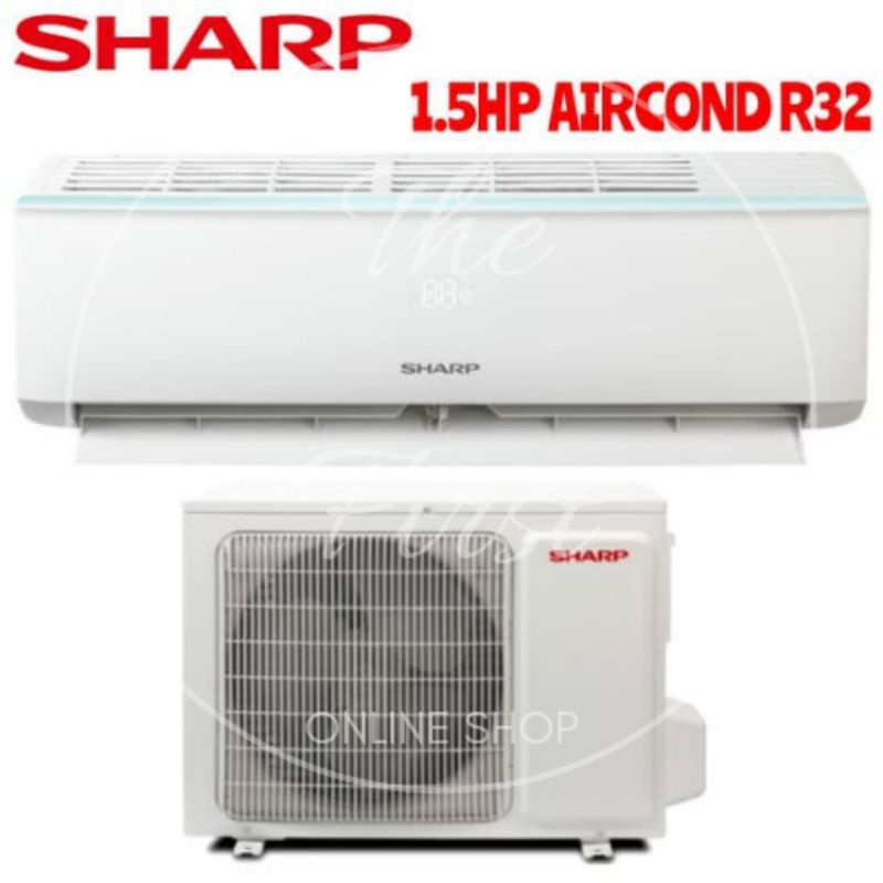 SHARP AIR CONDITIONER 1HP 1.5HP R32 NEW AHA9XCD AHA12XCD | Shopee Malaysia