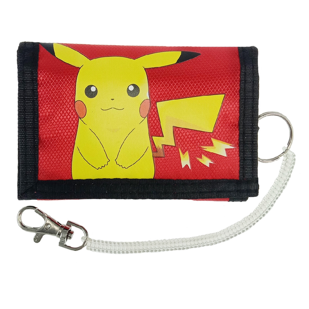 Pokemon Pikachu Tri Fold Wallet | Shopee Malaysia