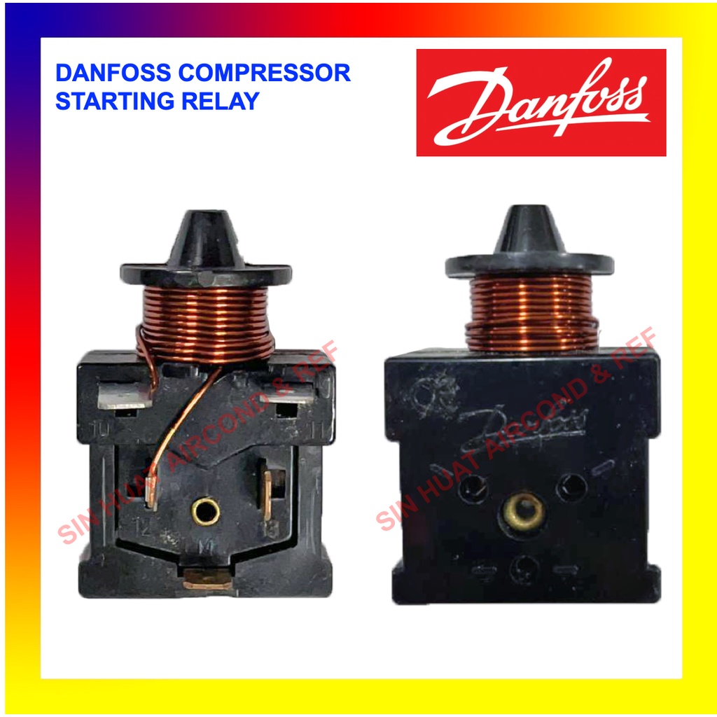 DANFOSS STARTING RELAY DANFOSS SECOP FRIDGE FREEZER COMPRESSOR | Shopee ...