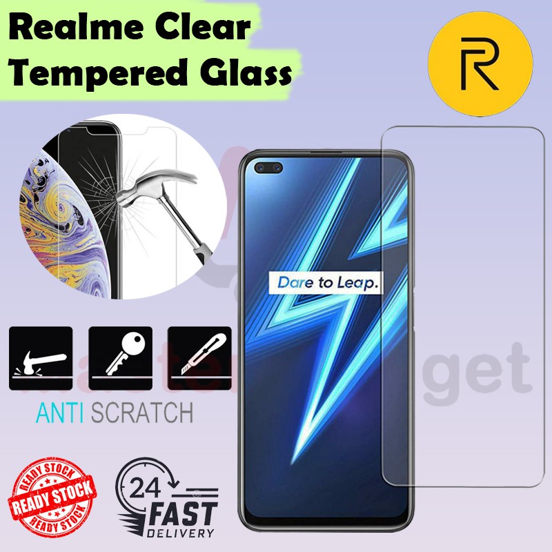 Realme Clear Tempered Glass C75/Note 60/50/C65/C63/C67/C51/C53/C55/C30/C25Y/C11/C15/C17/C21/XT ...