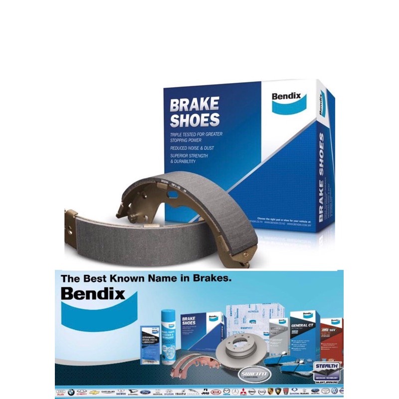 Brake Shoe - Suzuki (Bendix) | Shopee Malaysia
