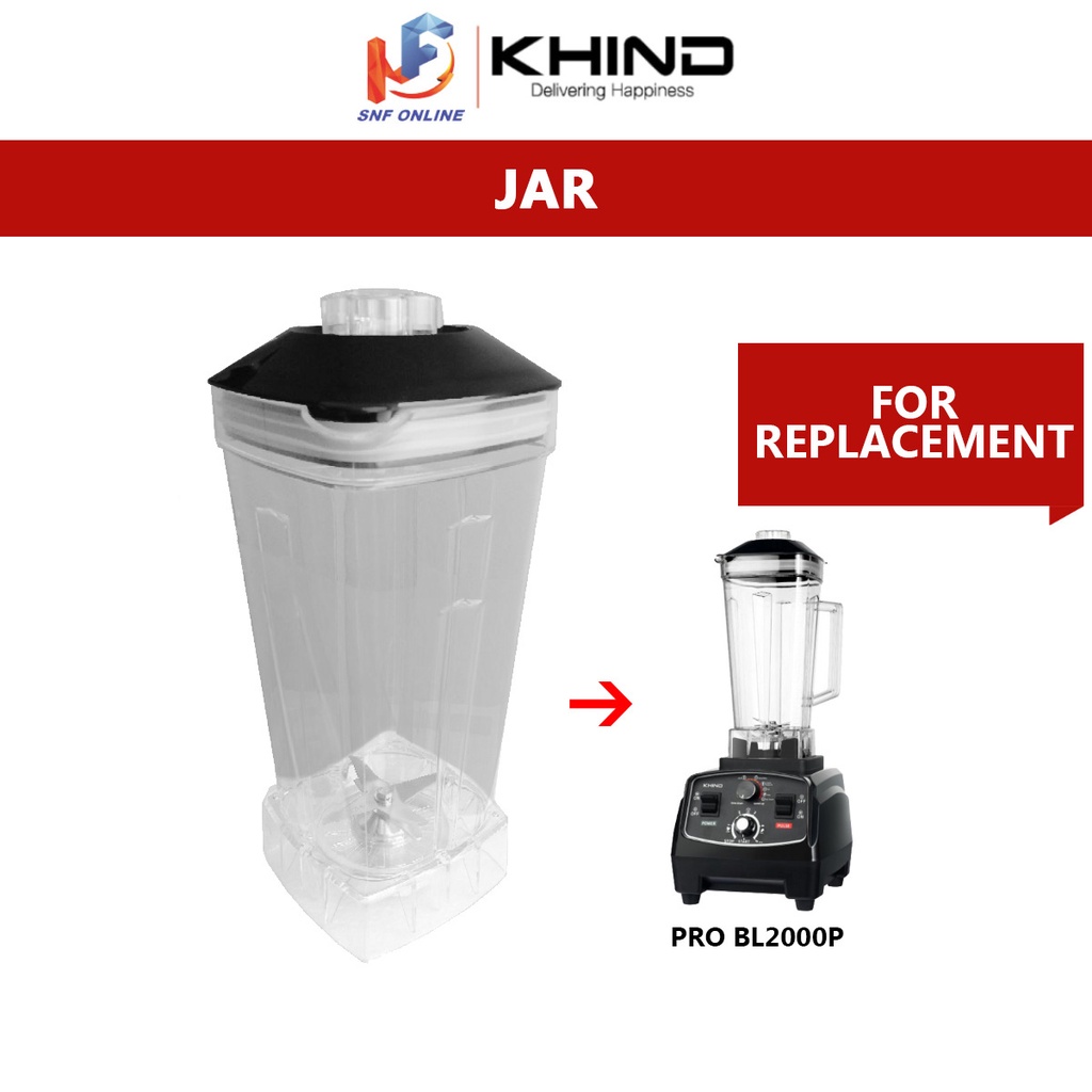 Khind Multifunction Heavy Duty Blender ACCESSORIES JUG PRO BL2000P HS ...