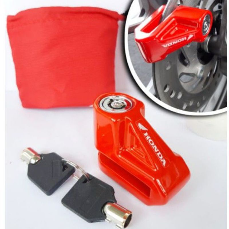 Honda MOTORCYCLE DISC LOCK | Shopee Malaysia