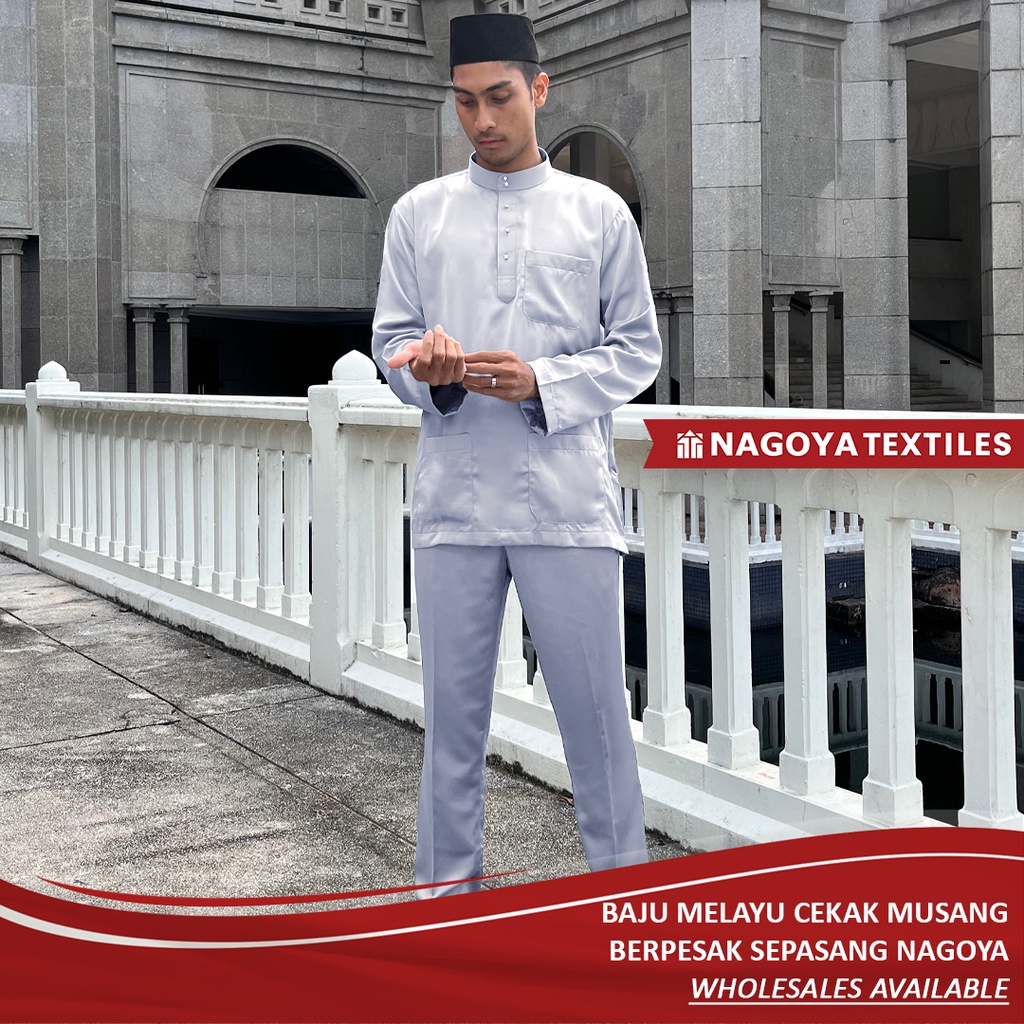 BAJU MELAYU TRADISIONAL CEKAK MUSANG SEPASANG BERPESAK (TCMP) | Shopee ...