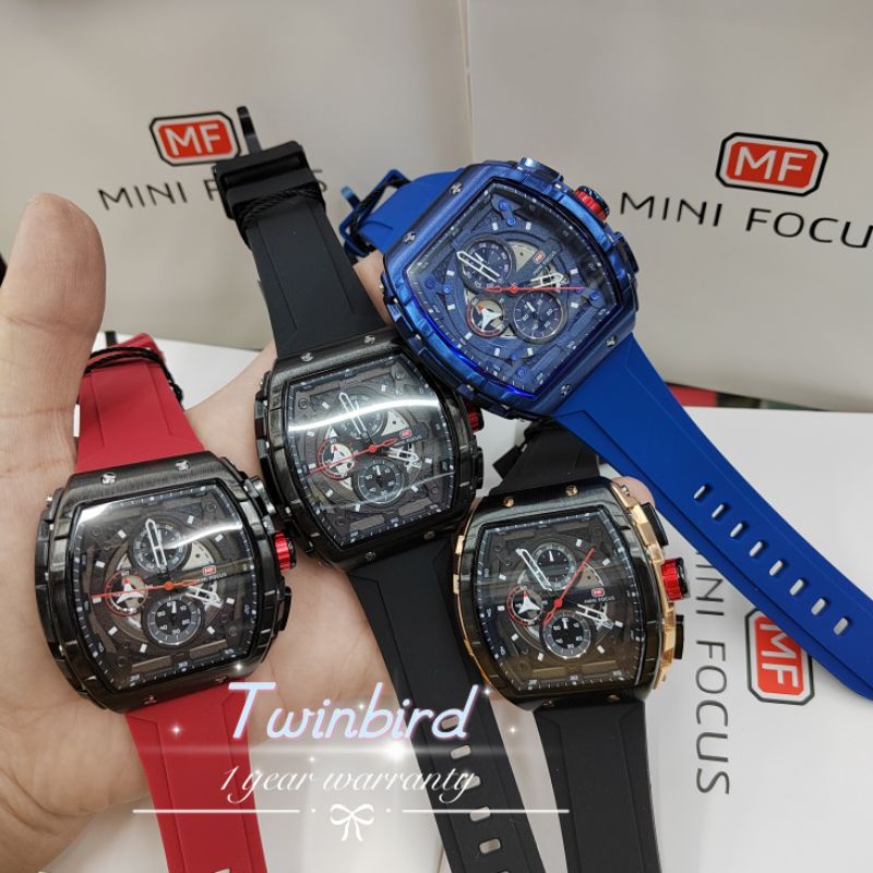 MF0399 MINI FOCUS CHRONOGRAPH MAN WATCH | Shopee Malaysia