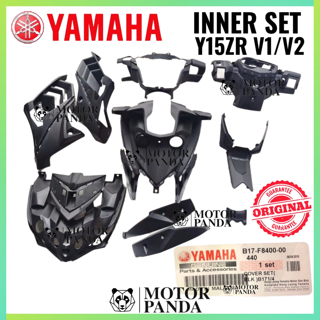 100% ORIGINAL YAMAHA Y15ZR Y15 V1 V2 INNER SET BODY COVERSET COVER SET NON COLOUR PART KAVER ...