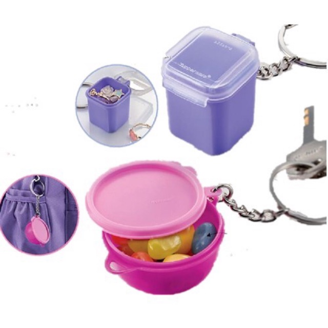 🍭Tupperware Keychain (1) | Shopee Malaysia