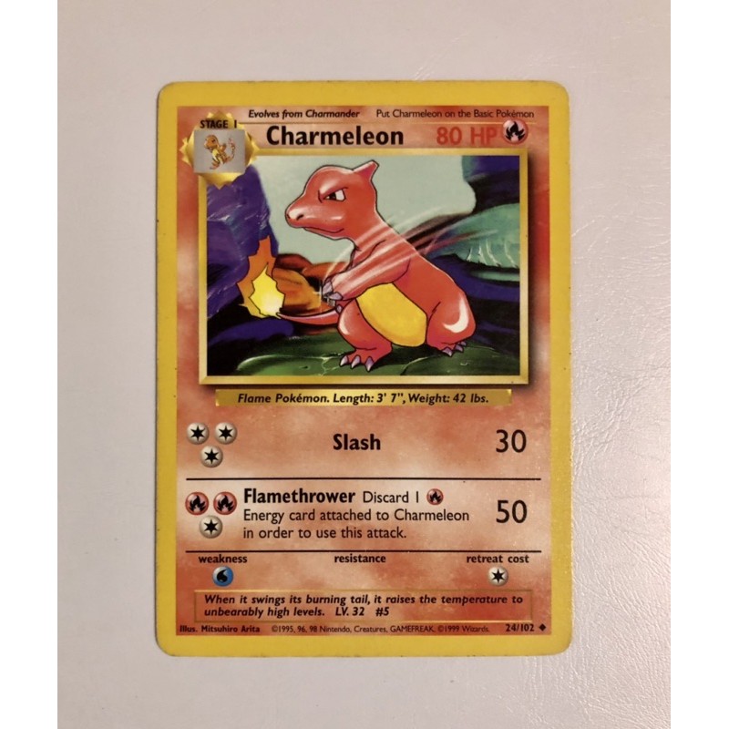Charmeleon Base Set Card (LP) | Shopee Malaysia