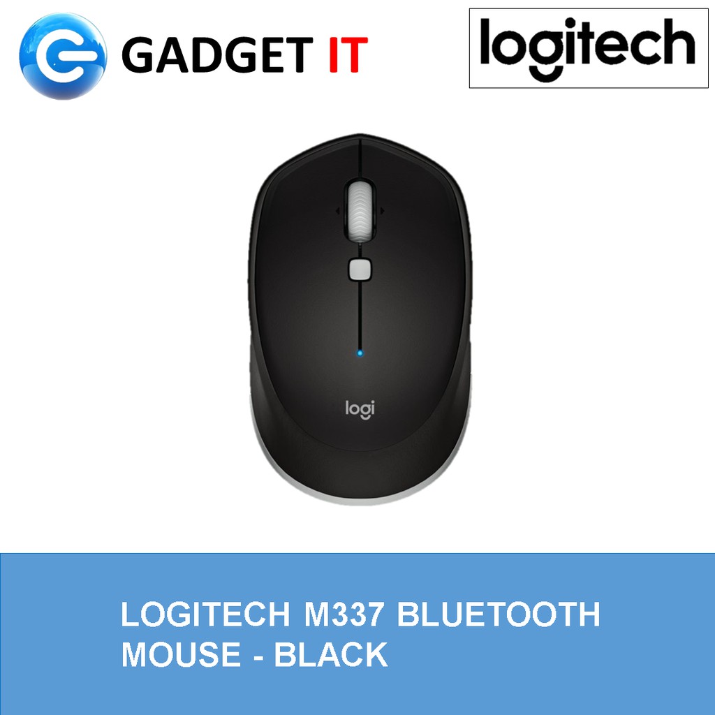 Logitech M337 BLUETOOTH MOUSE (BLACK/BLUE/RED) - 910-004521/910-004534/910-004535 (SEE ALSO M350 ...