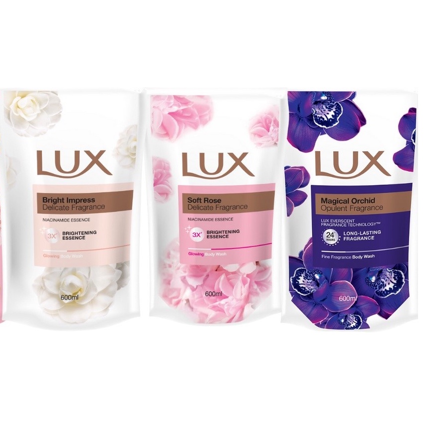 LUX Shower Gel Refill Pack 600ml | Shopee Malaysia