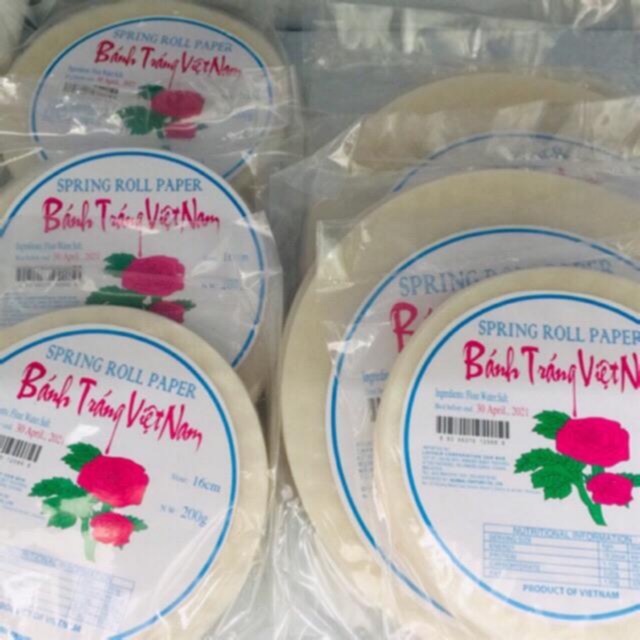 💥[OFFER!]💥 VIETNAMESE RICE PAPER / SPRING ROLL VIETNAM ~ 22CM & 16CM ...