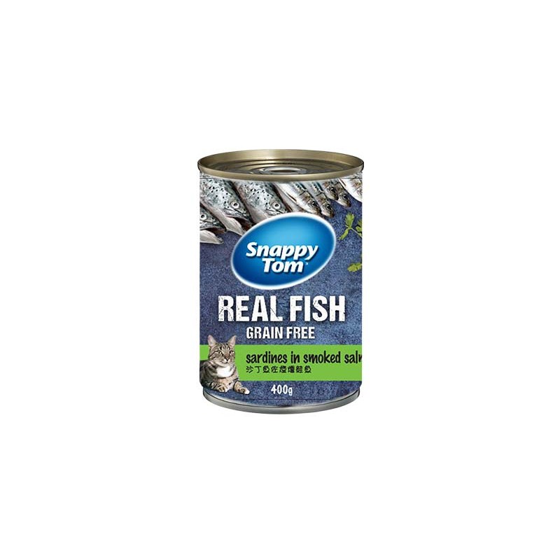 SNAPPY TOM Sardine in smoked salmon jelly 400g | Shopee Malaysia