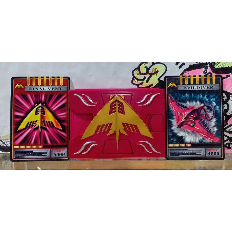 KAMEN RIDER CSM RYUKI CARD DECK RAIA | Shopee Malaysia