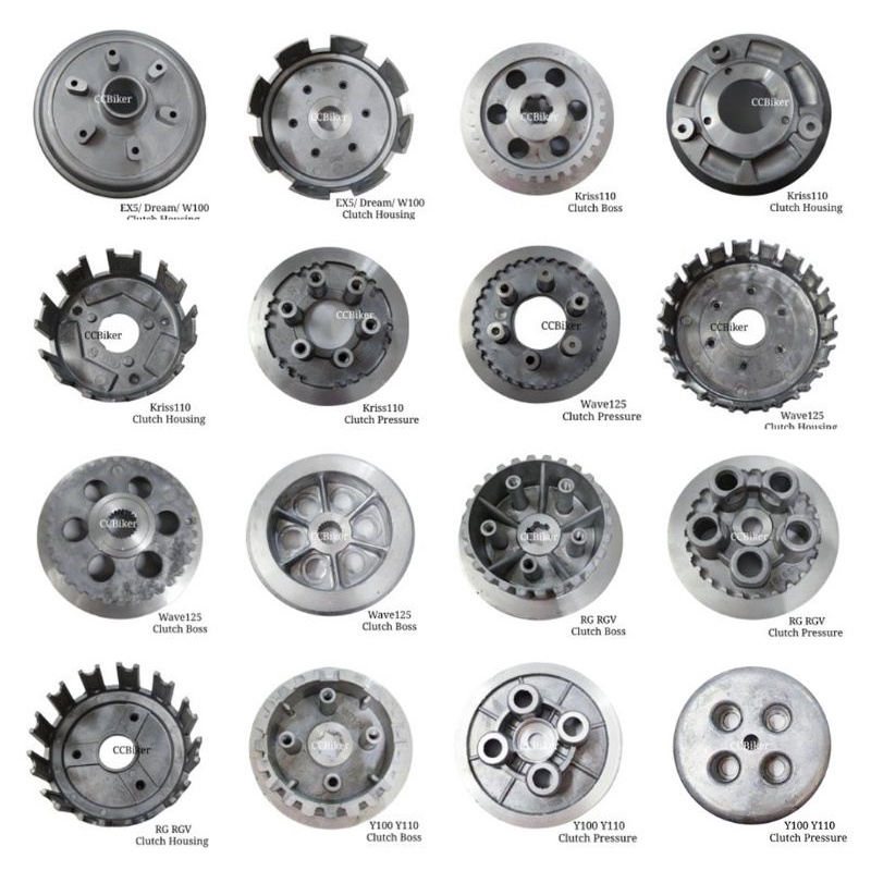 Clutch Housing/ Clutch Pressure Plate/ Clutch Boss - EX5/ Dream ...