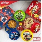 Kellogg's marvel cereal bowl hulk iron man avengers | Shopee Malaysia