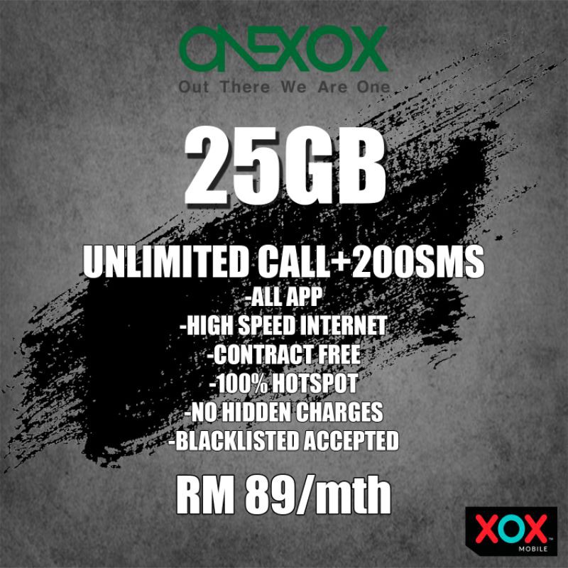 🔥ONEXOX POSTPAID B39PLUS50🔥 | Shopee Malaysia