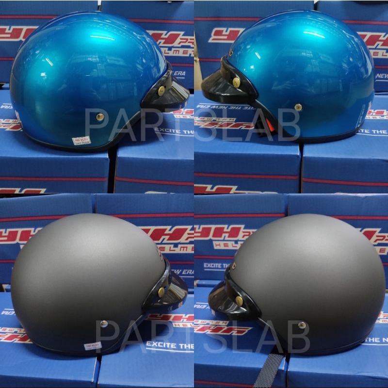 YH PRO HELMET STERN HALF HELMET SEPARUH 🔥 SIRIM CERTIFIED🔥 | Shopee ...
