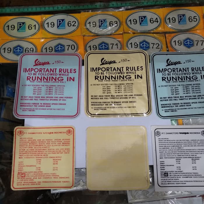 Vespa warning Sticker | Shopee Malaysia