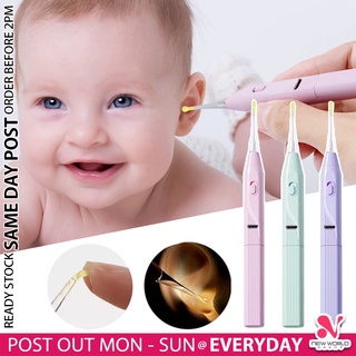 𝗖𝗔𝗡𝗔𝗟 𝗣𝗥𝗢𝗧𝗘𝗖𝗧𝗜𝗢𝗡》Rechargeable Luminous LED Ear Pick Soft Silicone Ear ...