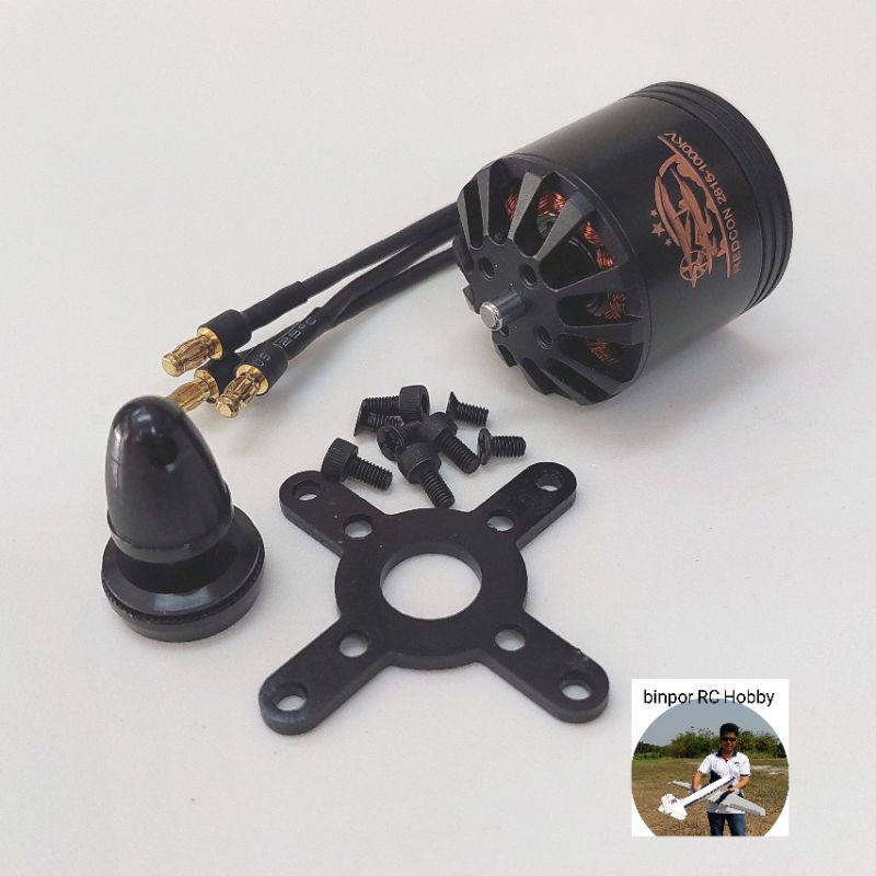 Redcon 2815/1000 KV Motor Use Speed 50A And Above 11-12 Inch Propeller ...
