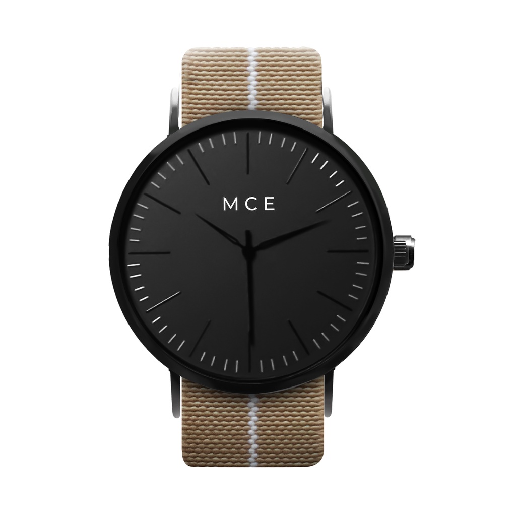 PRIA Mce Men's Watch Fortune Series Full Black (Nato Strap) | Shopee ...