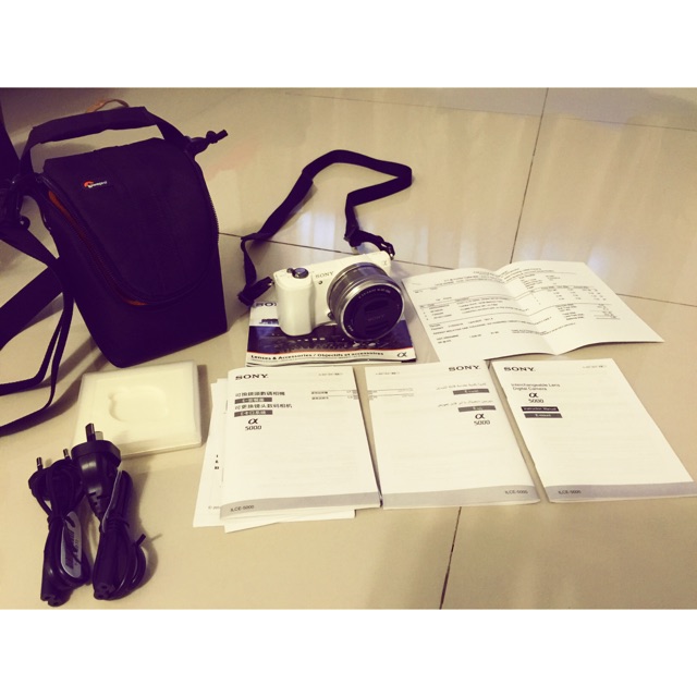 Sony Alpha A5000 white | Shopee Malaysia