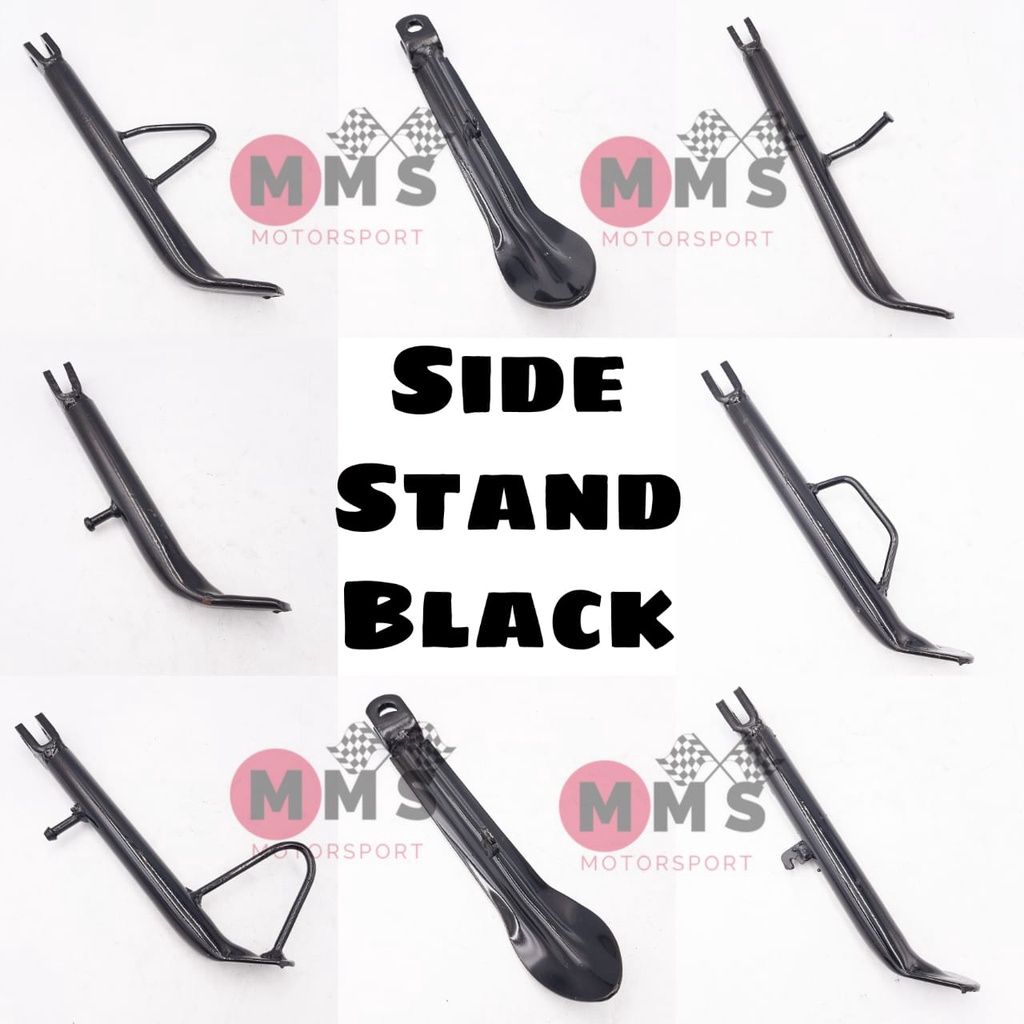 Side Stand Black Tongkat Tepi Motor Spring Nut One Set | Shopee Malaysia