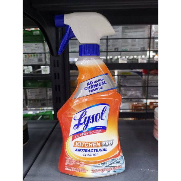 🇺🇸 Lysol Kitchen Pro Antibacterial Cleaner - 650ML | Shopee Malaysia
