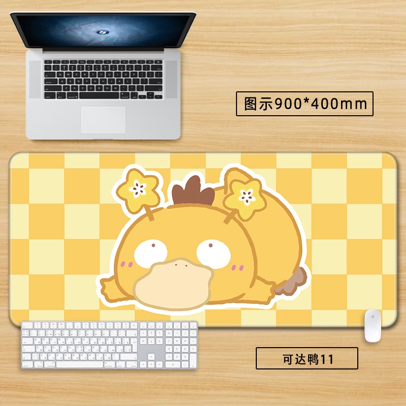 psyduck Pokémon Mouse Pad Eevee Anime Gengar Computer Pad Togepi New ...