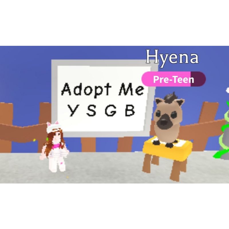 HYENA Pet Adopt Me Roblox (FR/NFR) | Shopee Malaysia