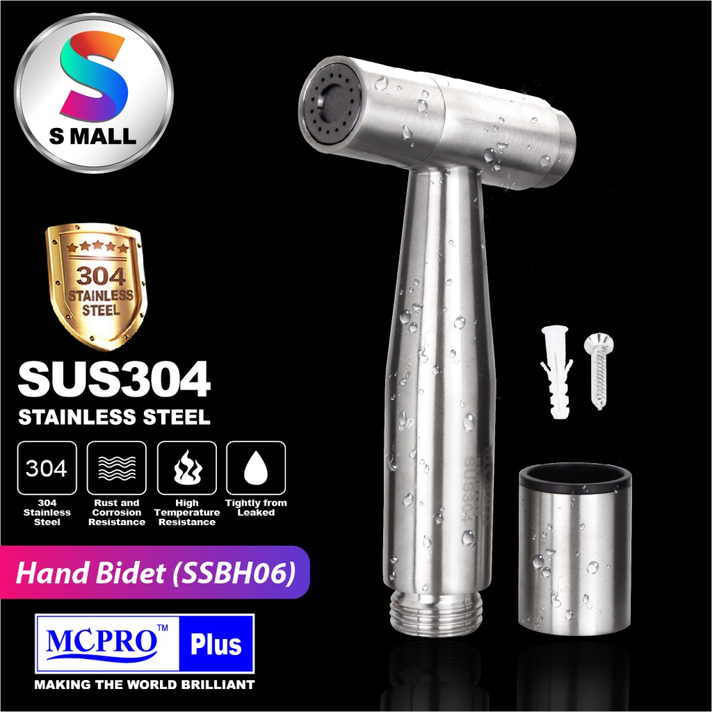 MCPRO PLUS STAINLESS STEEL SUS304 BATHROOM TOILET MODERN HAND SPRAY ...