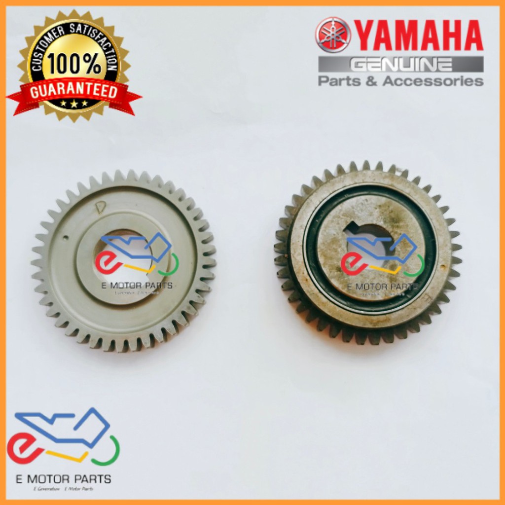 Y125 GEAR 125Z 125ZR BALANCER WEIGHT GEAR BALANCER DRIVE GEAR [MADE IN JAPAN] [100% ORIGINAL ...