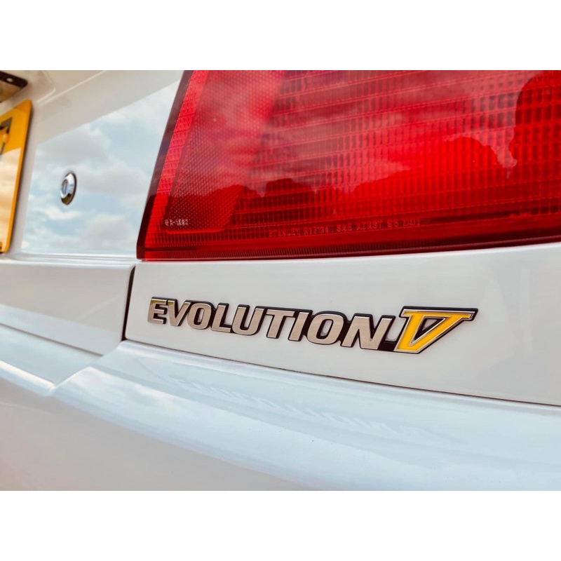New Original 🇯🇵 Emblem Mark Decal Rear Mitsubishi Lancer Evolution V ...