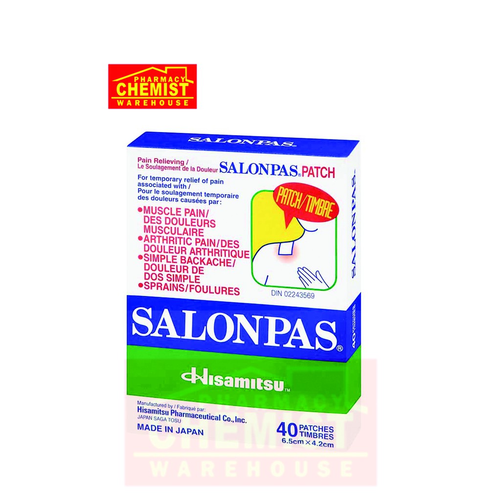 EXP 08/23 Salonpas 40sheet/box | Shopee Malaysia