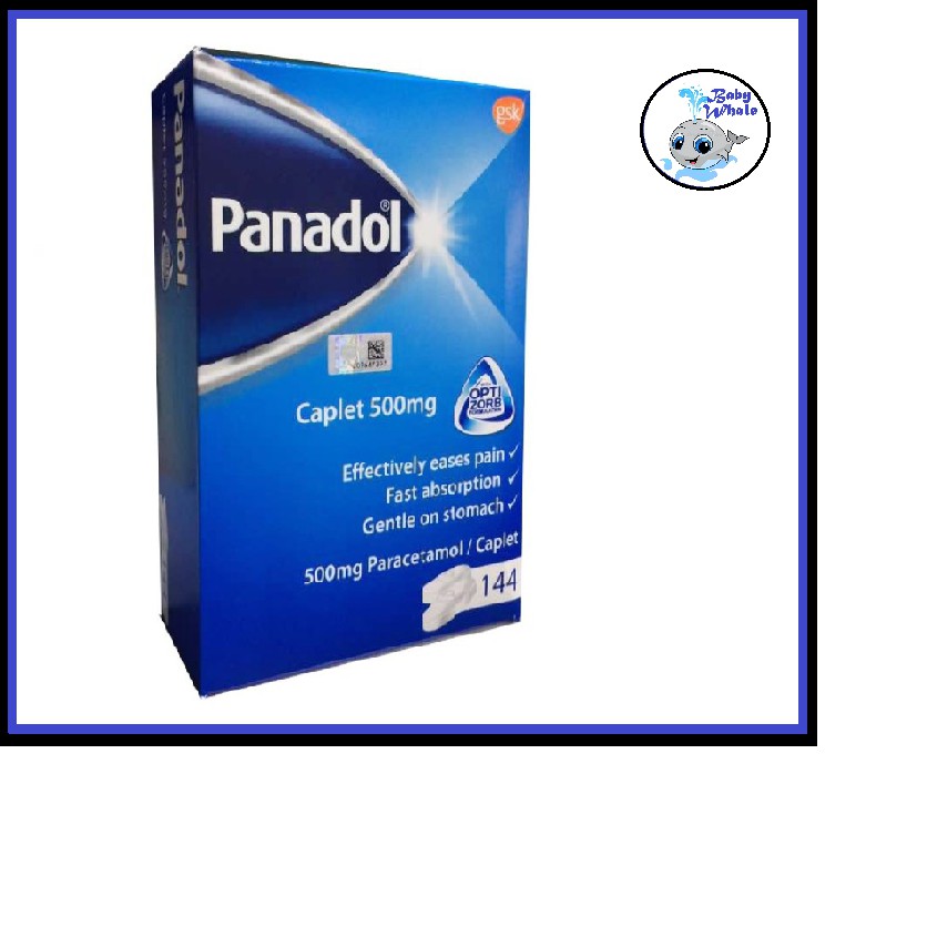 PANADOL CAPLET 500mg 144 TABLETS/BOX | Shopee Malaysia