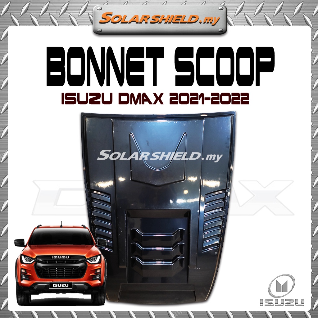 Isuzu Dmax 2021 X-Terrain Front Bonnet Scoop 4x4 Dmax Bonnet Scoop ...