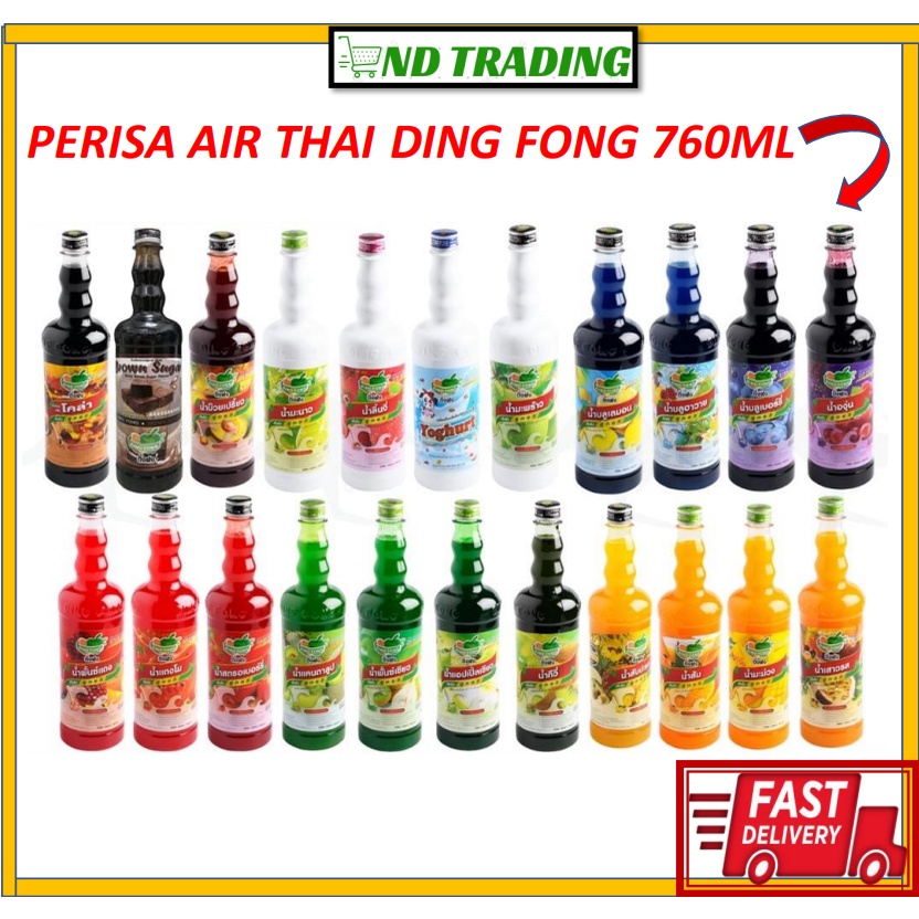 DING FONG Perisa Air Thailand Ding Fong Squash Kordial Ice Blend 760ml ...