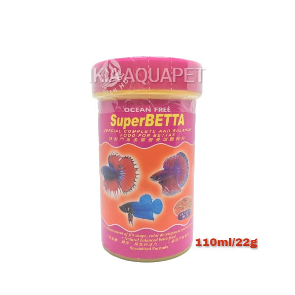 Ocean Free Super Betta Flakes Fish Food 22g | Shopee Malaysia