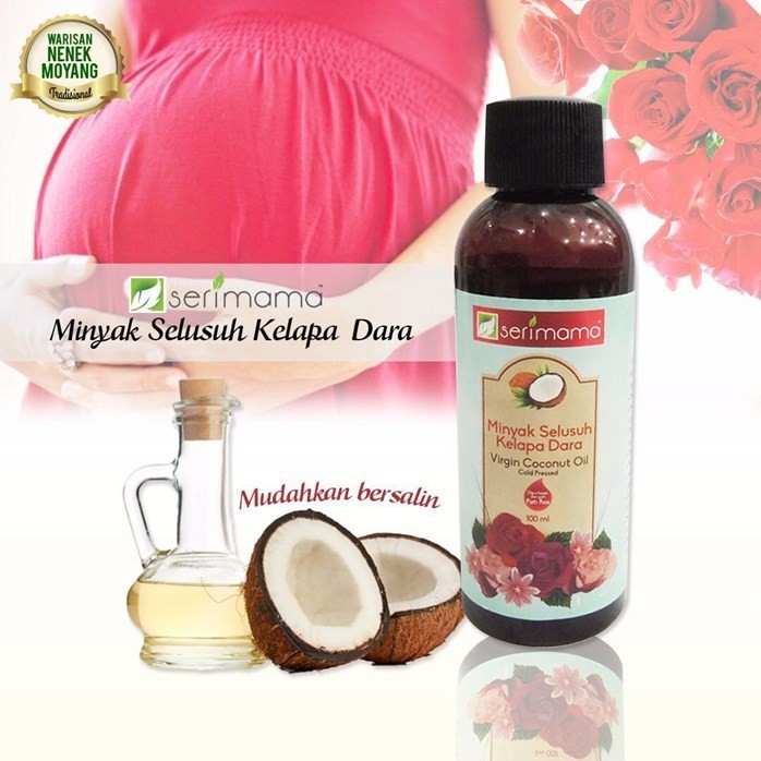 Serimama Minyak Selusuh Kelapa Dara VCO 100ml Virgin Coconut Oil ...