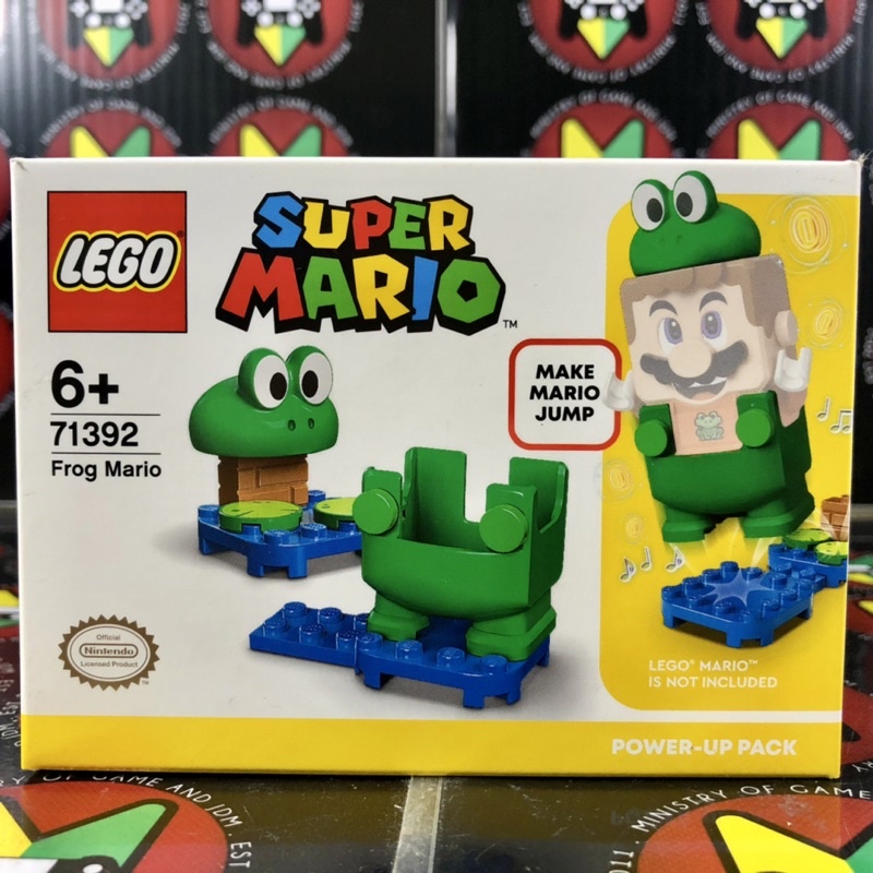 [ORIGINAL]LEGO Super Mario Frog Mario Power-Up Pack (71392) | Shopee ...