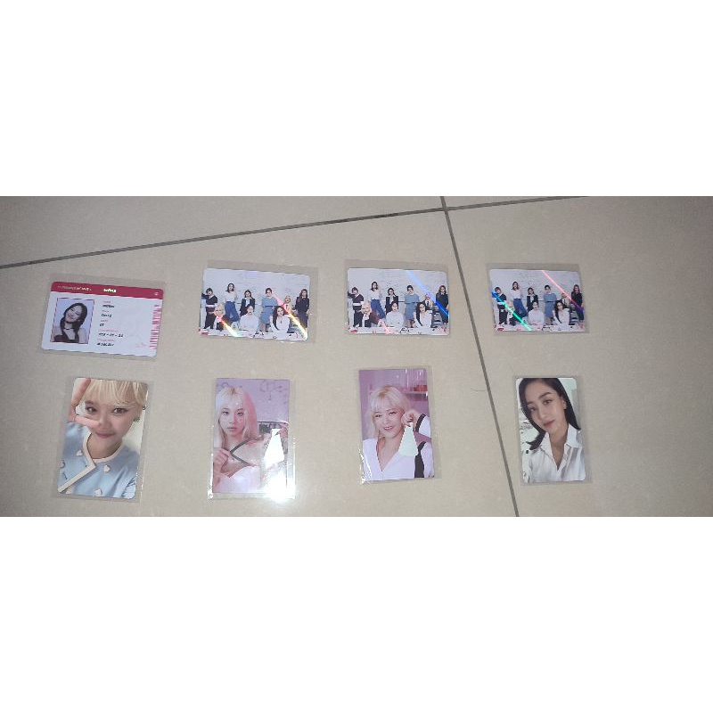 TWICE Formula Of Love FOL official photocard JEONGYEON JIYHO CHAEYOUNG and GROUP | Shopee Malaysia