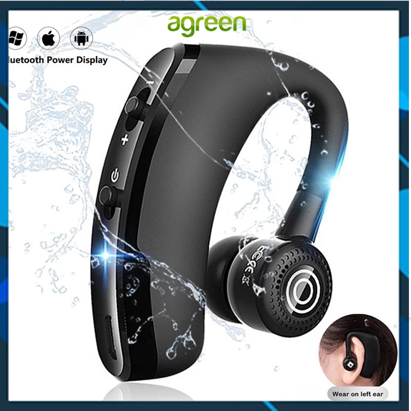 AG V9 S109 Wireless Bluetooth 5.0 Earphone Business Sport Headphone with Mic | Shopee Malaysia