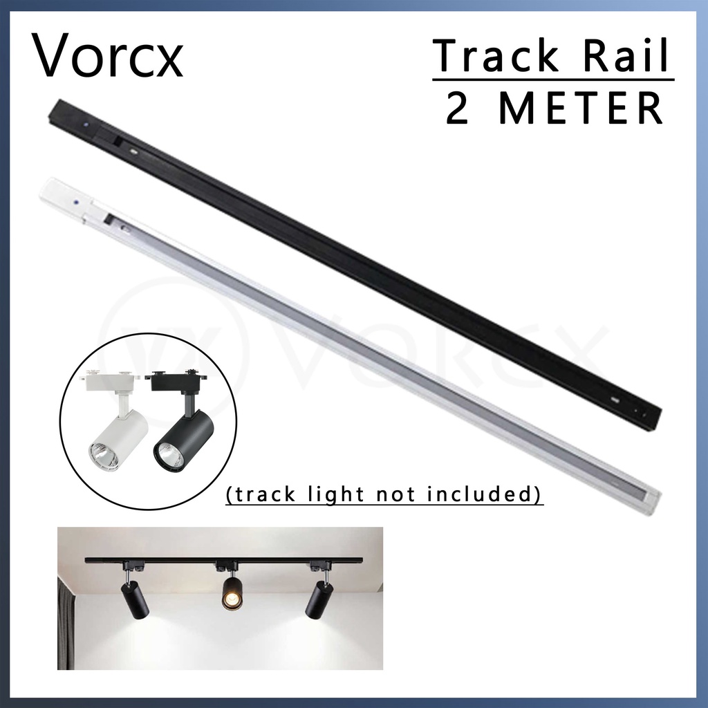 Heavy Duty Copper Track Rail with Hard Metal Alloy Track Light 2Meter ...