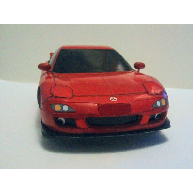 Template Paper Car Mazda RX7 Scale 1:24 | Shopee Malaysia
