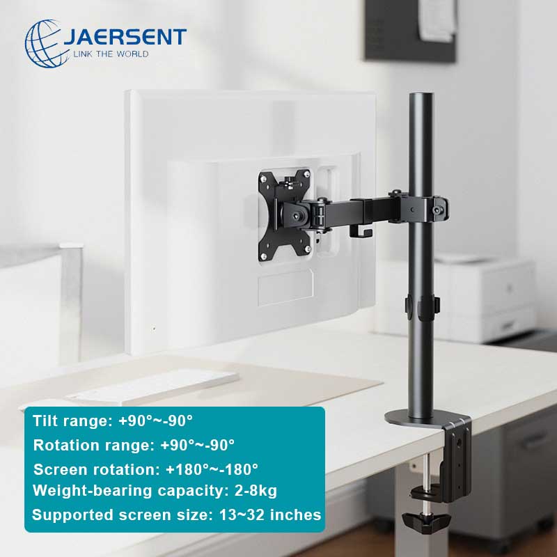 Desk Monitor Arm Monitor Desk Mount for Monitor 13-32inch, Height ...