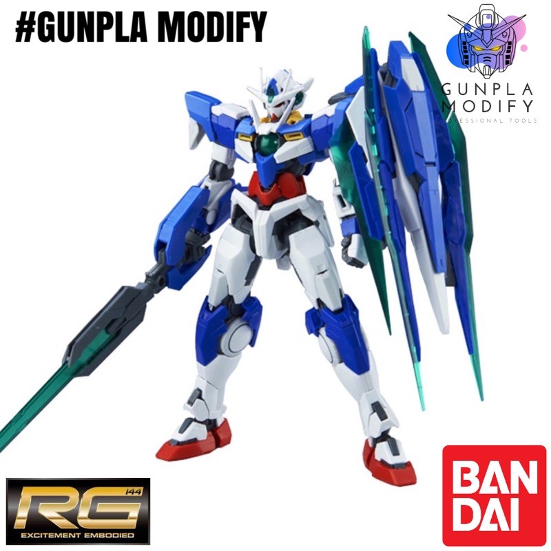 BANDAI REAL GRADE RG 1/144 OO QAN[T] (5061604) Gundam Model Gunpla ...
