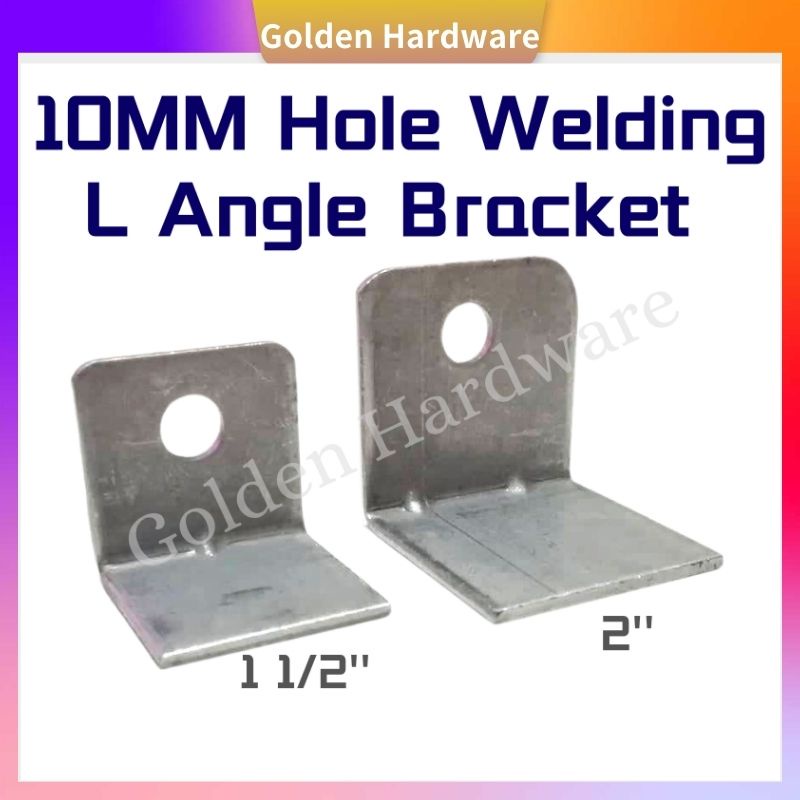 10MM Hole L Angle Bracket / Besi Angle L Bracket - 1 Pcs | Shopee Malaysia